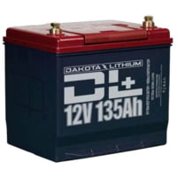 Dakota Lithium Plus 12V 135Ah Dual Purpose 1000CCA Starter Battery ...