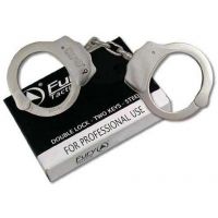 Fury Double Lock Handcuff w/Keys 15902. Fury Police Handcuffs.