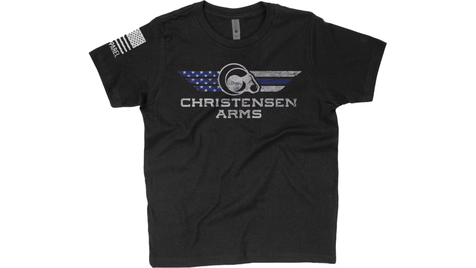Christensen Arms Thin Blue Line Through Logo CVC Prem Fitted Crew 720 ...