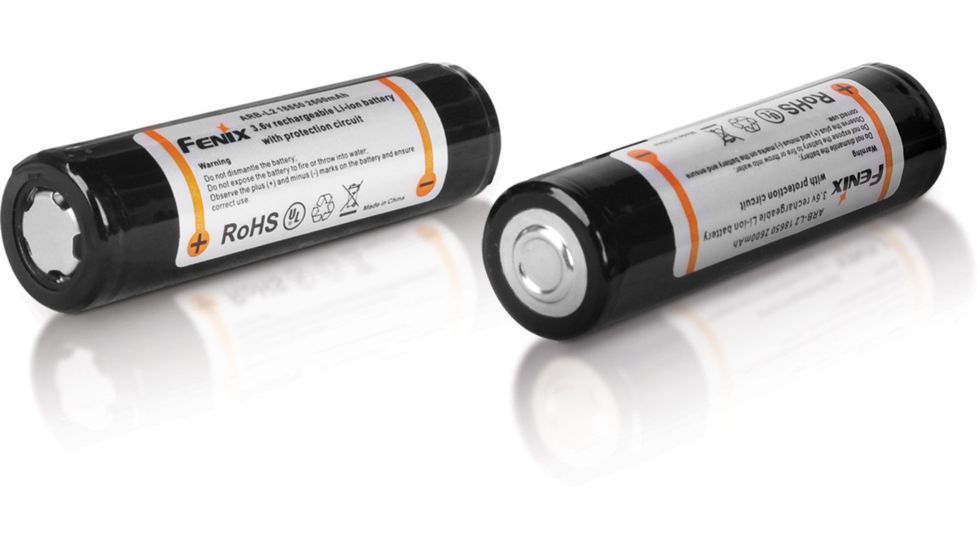 Fenix Rechargeable Li-Ion 18650 Battery . Fenix Batteries.