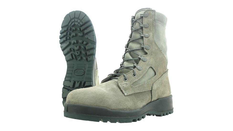 Wellco Sage Green S161 Steel Toe Hot Weather Boots . Wellco