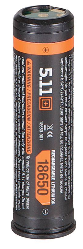 5.11 Tactical Li-Ion 18650 Rechargeable Battery Pack 53168-019-1 SZ. 5. ...