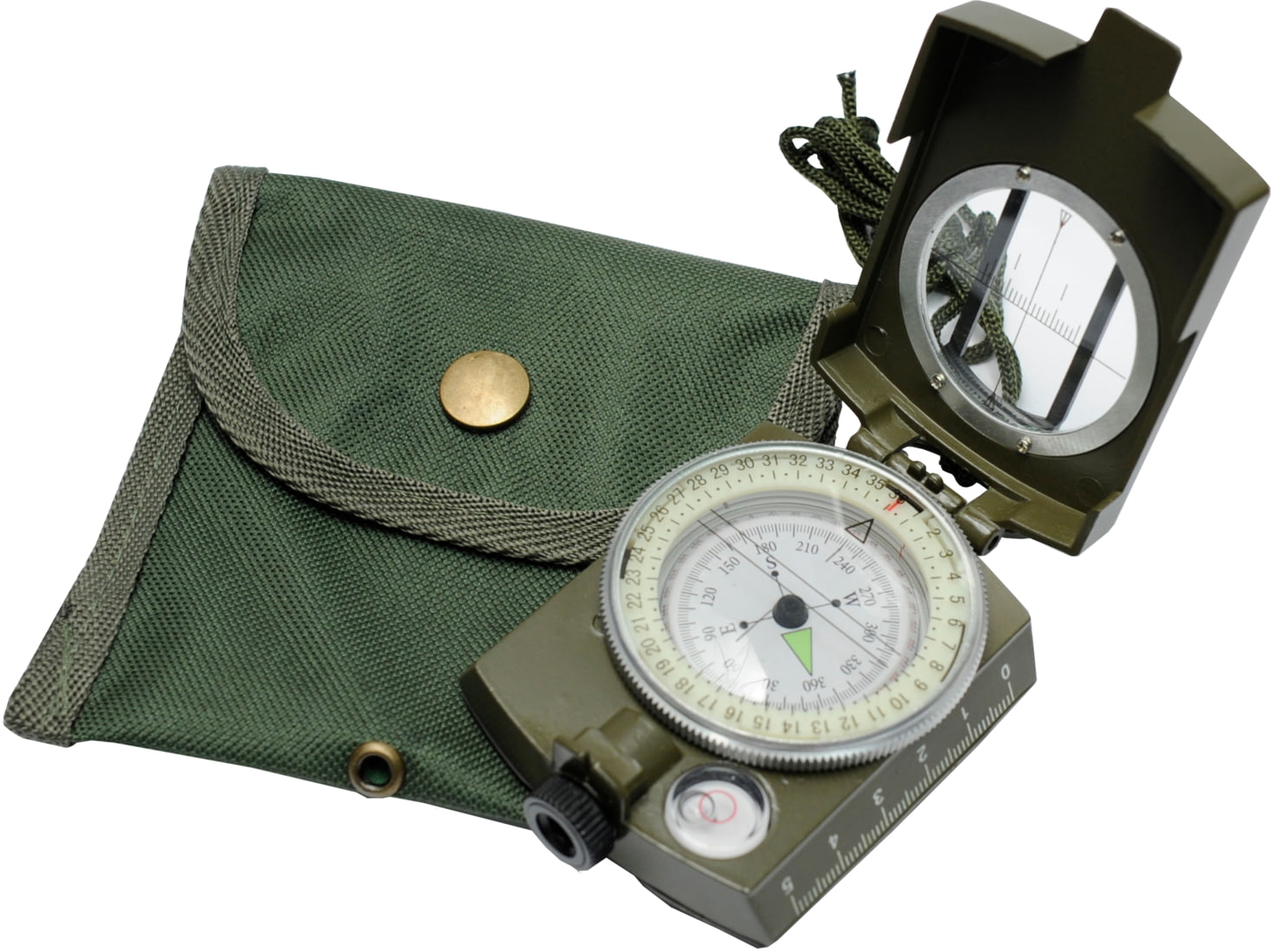 American Science & Surplus SE Lensatic Compass 93675. American Science ...